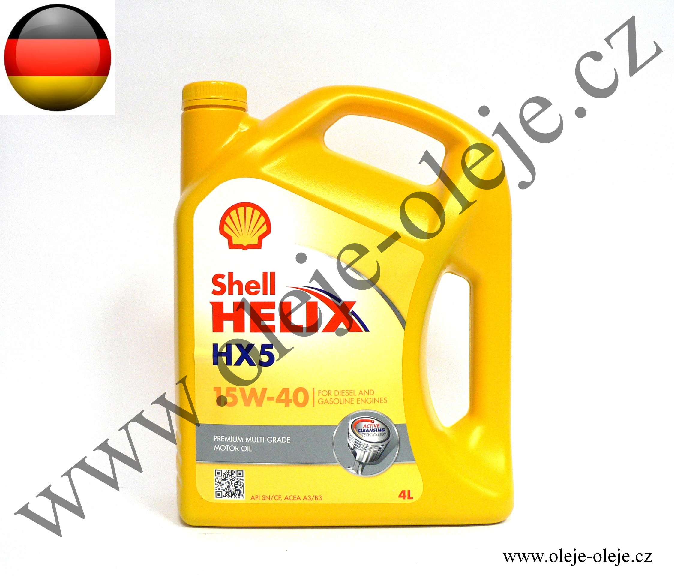 Shell Helix HX5 15W-40 4 L | OLEJE PROSTĚJOV, ZNAČKOVÉ OLEJE ...
